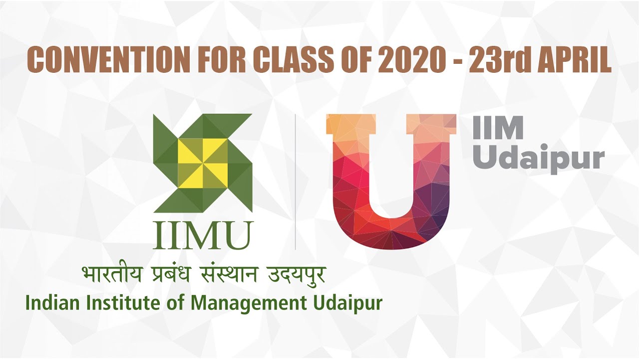 IIMU Convention For Class Of 2020 Live Stream - YouTube