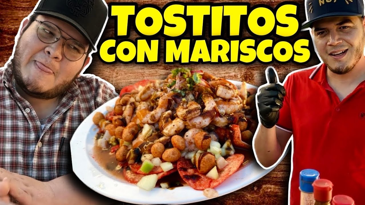 ASÍ SE PREPARAN LOS TOSTITOS FLAMIN HOT CON CAMARONES Y MARISCOS EN LOS ...