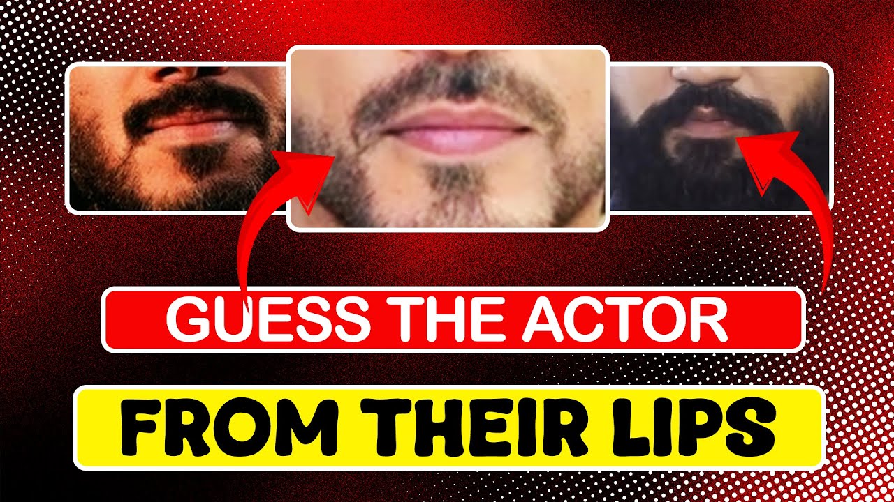Guess The Actor From Their Lips | Bollywood Quiz | Quiz Puzzle - YouTube