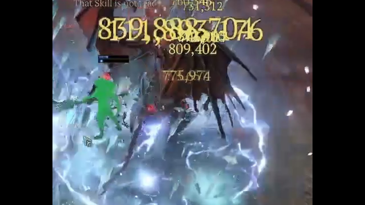 Diablo 4 Season 5 PTR Sorcerer 839M+ Burst - YouTube