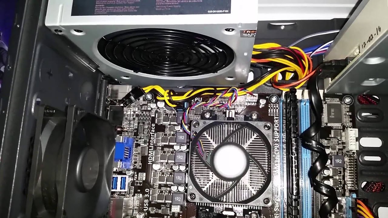 CPU GAMER FX 8320E-ASUS M5A78-8GB 1866MHZ- THERMALTAKE 600W-AMD R7 360 ...