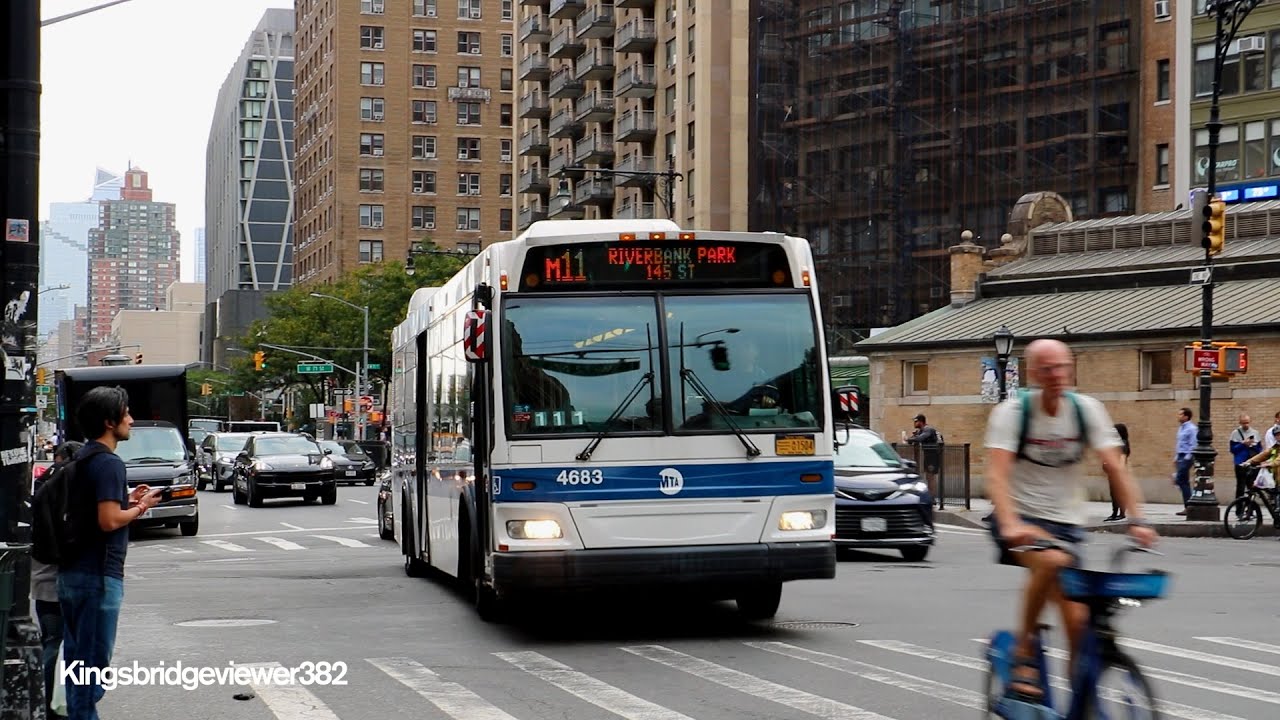 MTA New York City Bus: 2010 Orion VII NG Hybrid 4683 on the M11 Bus ...