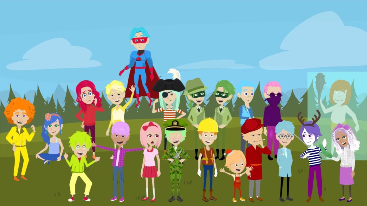 Happy Tree Friends Characters In Humanized Form - YouTube