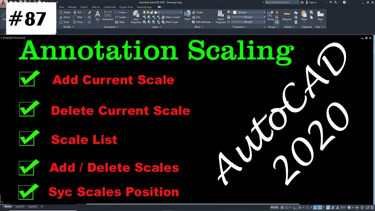 87 Annotation Scaling In AutoCAD 2020 In Hindi Urdu What Is 87-annotation-scaling-in-autocad-2020-in-hindi-urdu-what-is