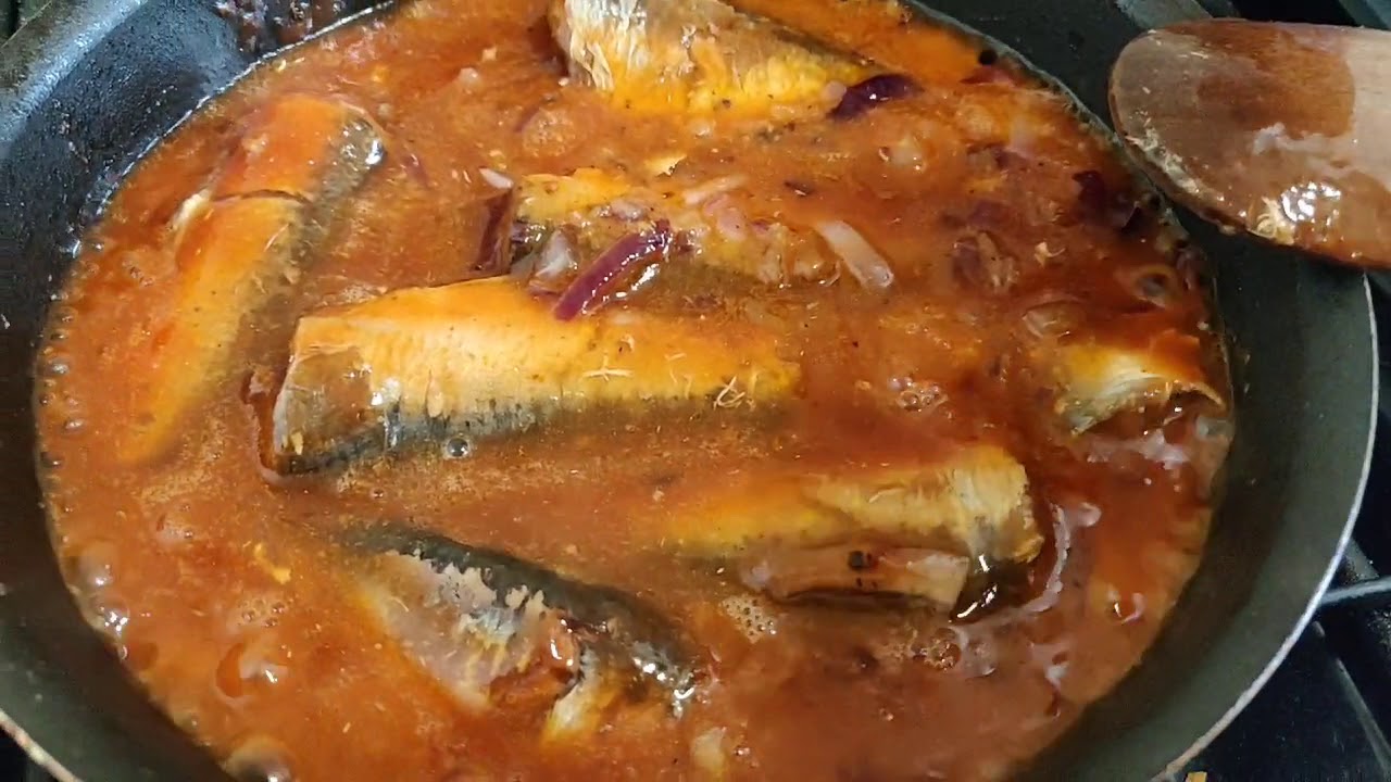 How To Cook INITLOGANG PILCHARDS | Filipino Pilchards and Egg stew ...