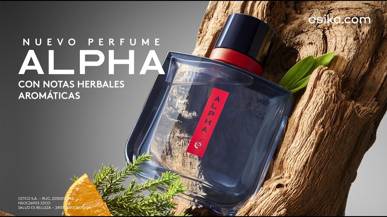 Alpha de ésika, nuevo perfume herbal aromático - YouTube