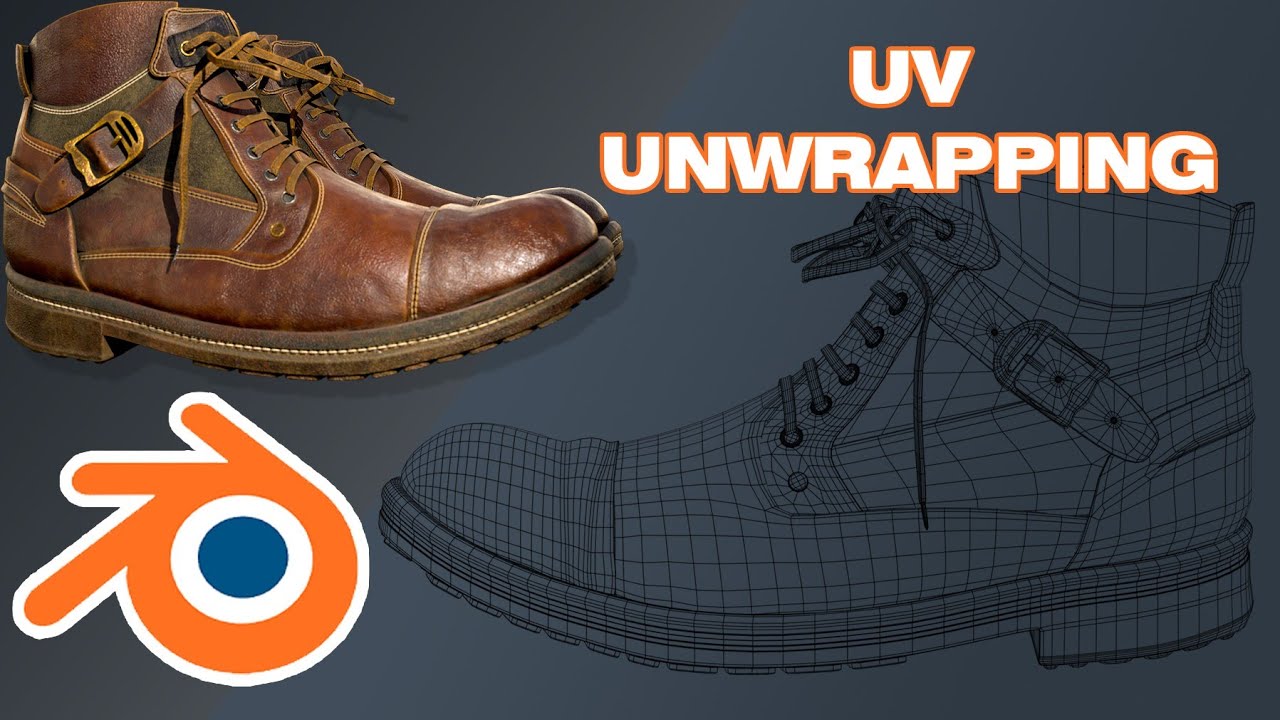 UV- Unwrapping a Shoe in Blender - YouTube