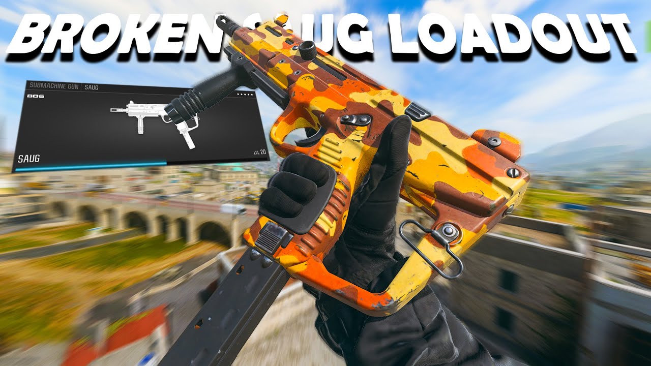 this SAUG LOADOUT is BROKN in WARZONE! (Best SAUG Class Setup) - BO6 ...