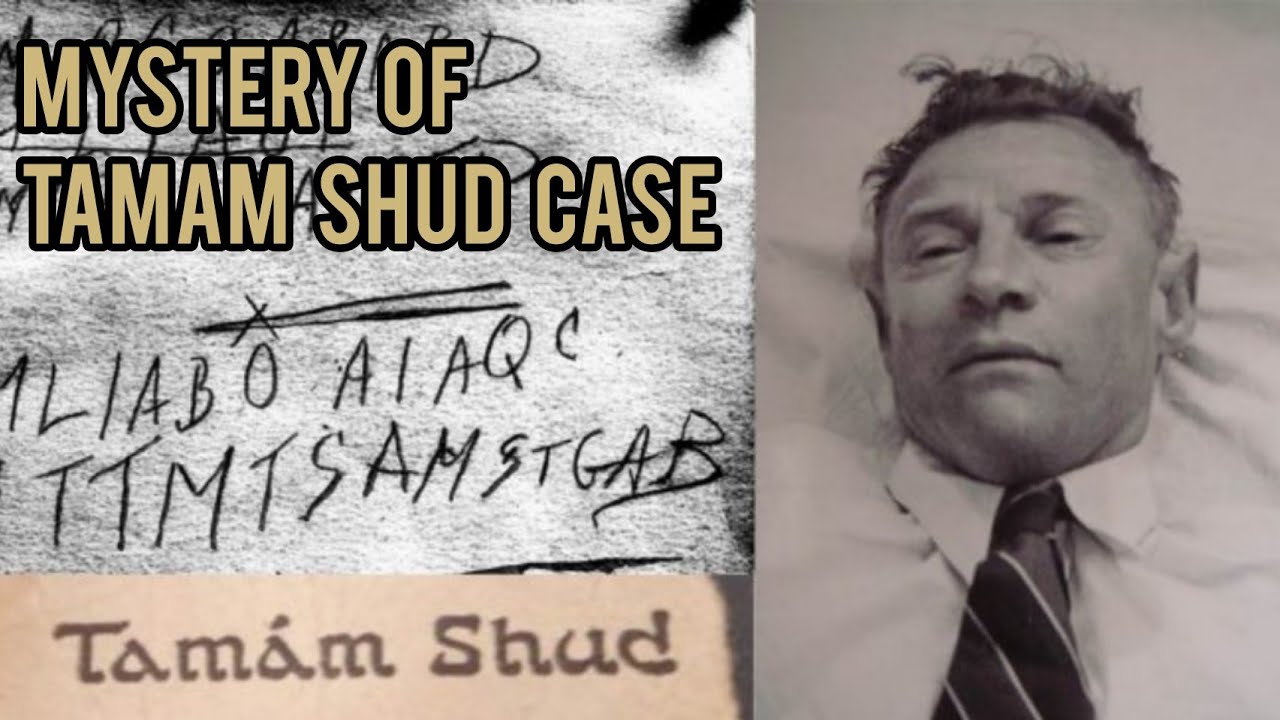 The Tamam Shud Case In Hindi | Mysterious Police Cases That Are Still ...