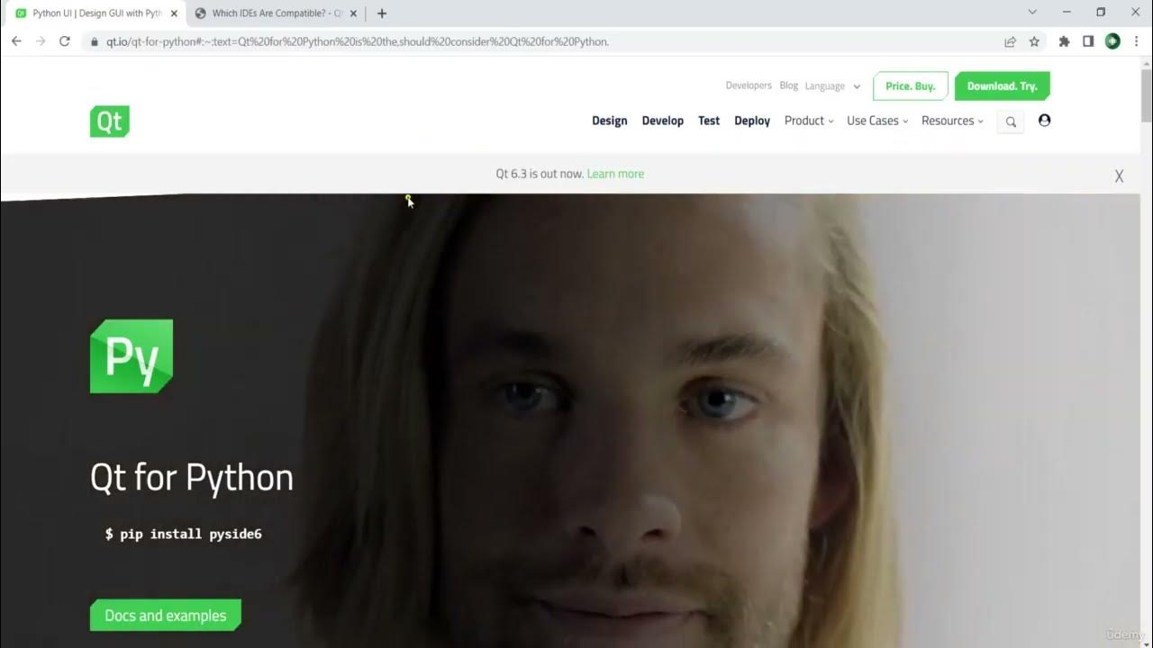 03.eground org 1 PySide6 Introduction & First Window - YouTube