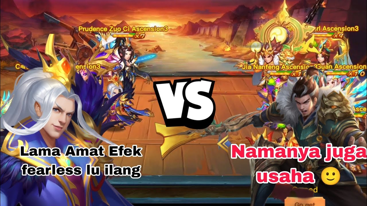 [Full Battle] Zi Shang Vs Zhangfei (Fearless 9R baru Nyerah Zhangfei ...