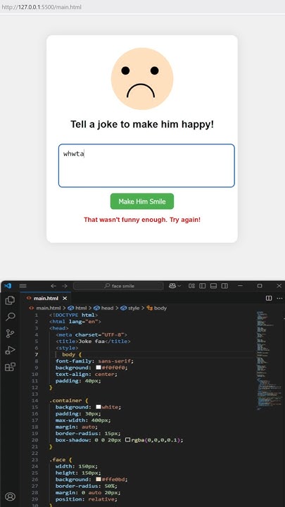 Html Css Animation How To Make Him Happy Funny Captcha Idea By Using Javascript Htmlcss Short