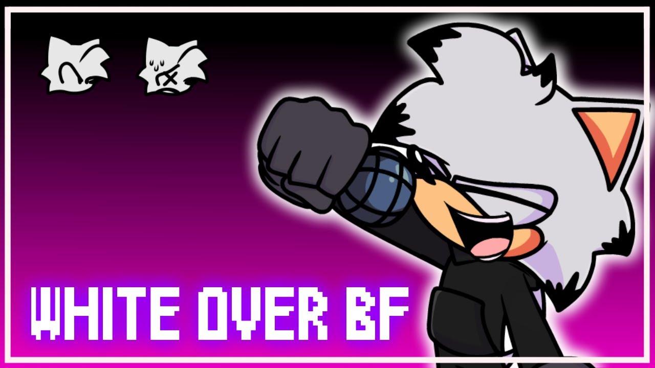 [FNF] WHITE OVER BF!!! DOWNLOAD IN DESCRIPTION [UGH COVER] - YouTube