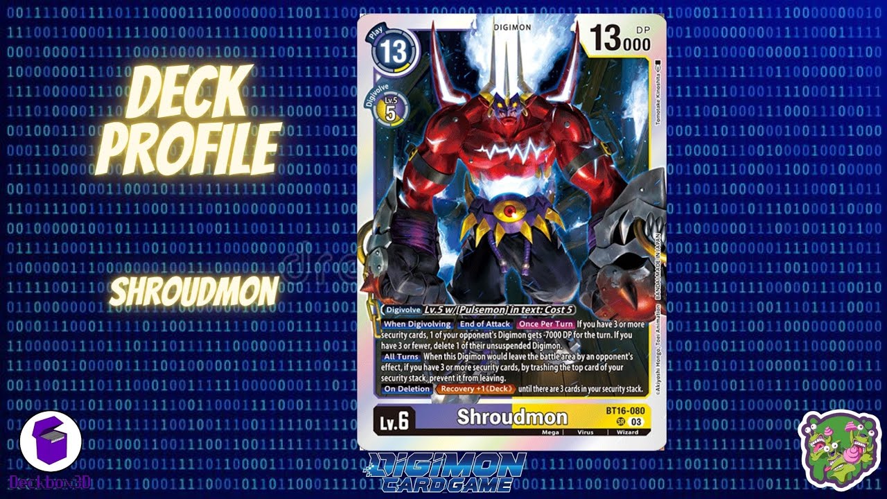 Deck profile Shroudmon | BT16 + BATALLAS - YouTube