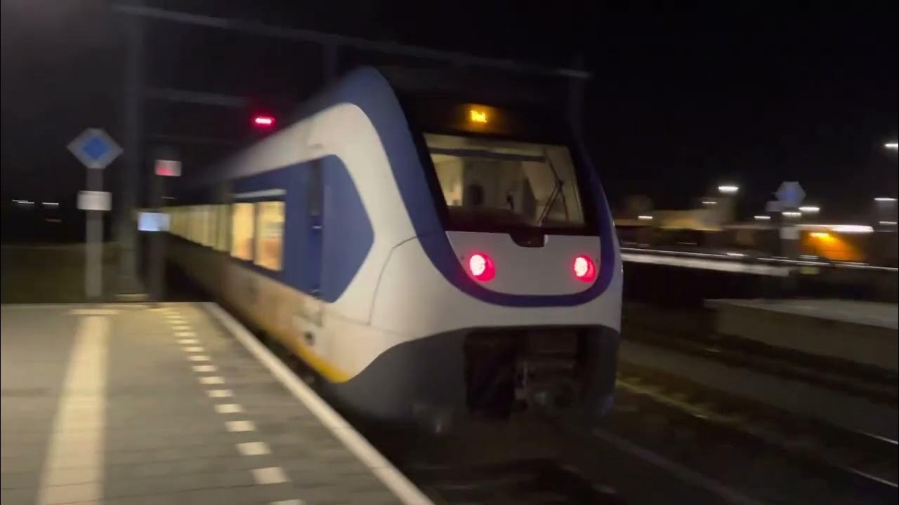 NS SLT 2403 vertrekt van station Geldermalsen - YouTube