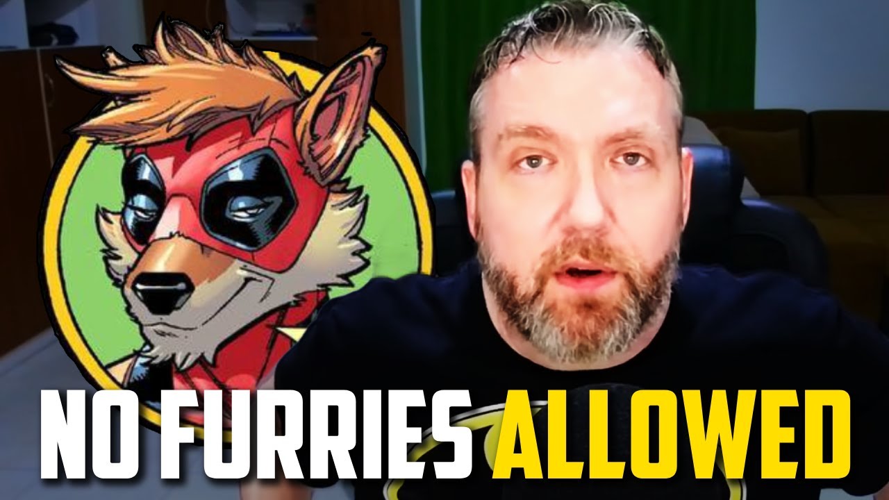 Chud Gets Weirdly Upset About Furry Superheroes - YouTube