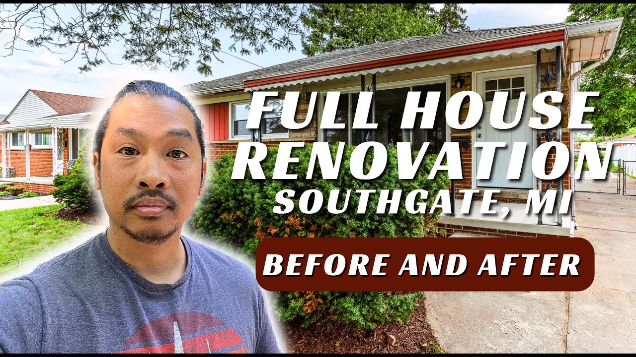 Full Renovations Before and After - Detroit Michigan - Real Estate ...