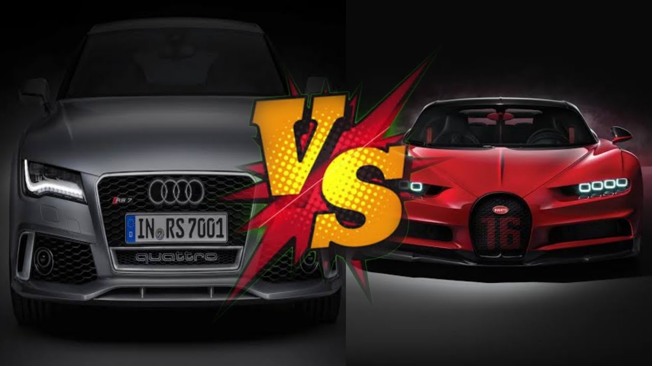 AUDI RS7 VS BUGATTI CHIRON STREET RACE🏁| UNBELIEVABLE😱 RESULTS | WILLY ...