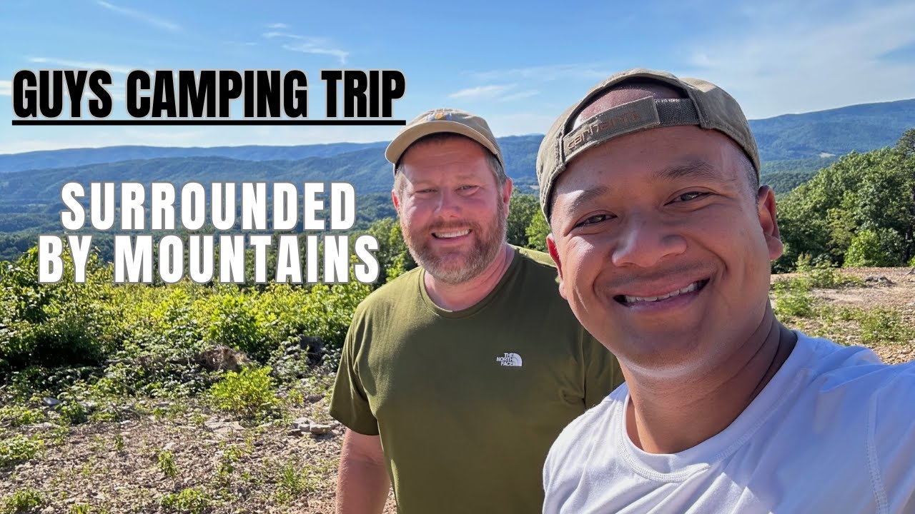 Guys Camping Trip - Surrounded By Mountains, Truck Overland Adventure ...