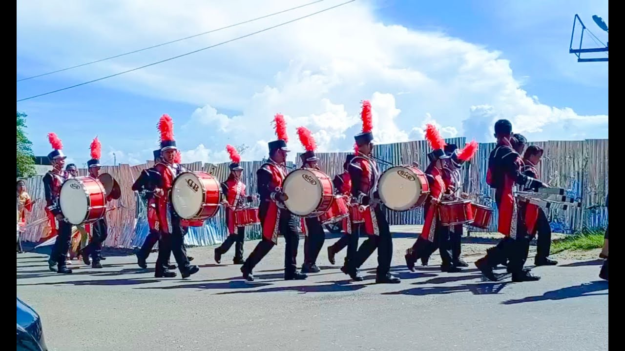 Menyaksikan Marching Band Perguruan Pembda Nias || Kota Gunungsitoli ...