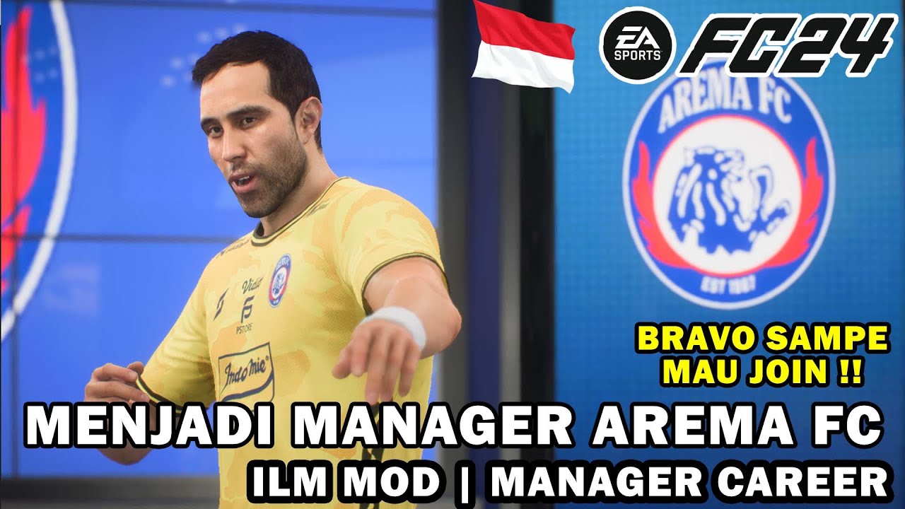 Mengembalikan kejayaan AREMA FC! Claudio Bravo sampe mau JOIN!! | ILM ...