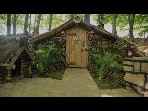 ORMAN EVİ 1 TEK BAŞINA ORMANDA SIĞINAK İNŞAA ETMEK #bushcraft #dugout #yalnız