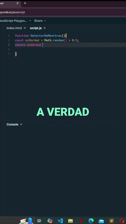 Detector De Mentiras En Javascript Programador Parati Javascript Html Cursodejavascript