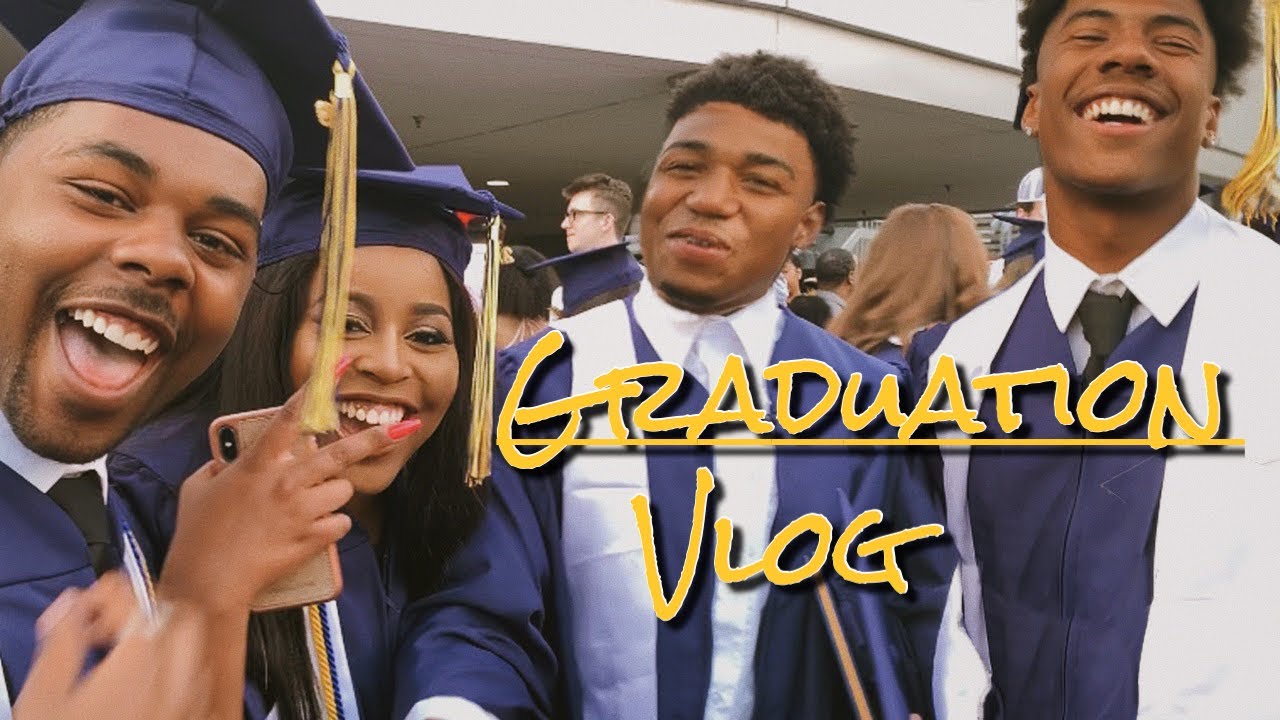 High School Graduation Vlog 2019 | A day in my life - YouTube