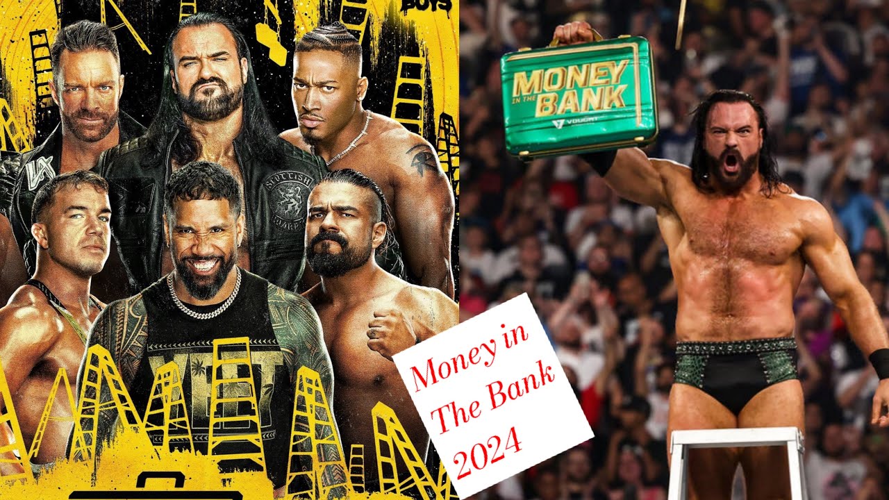 ‘Drew McIntyre Mr. Money In the Bank 2024’ | Men’s Ladder Match | WWE ...