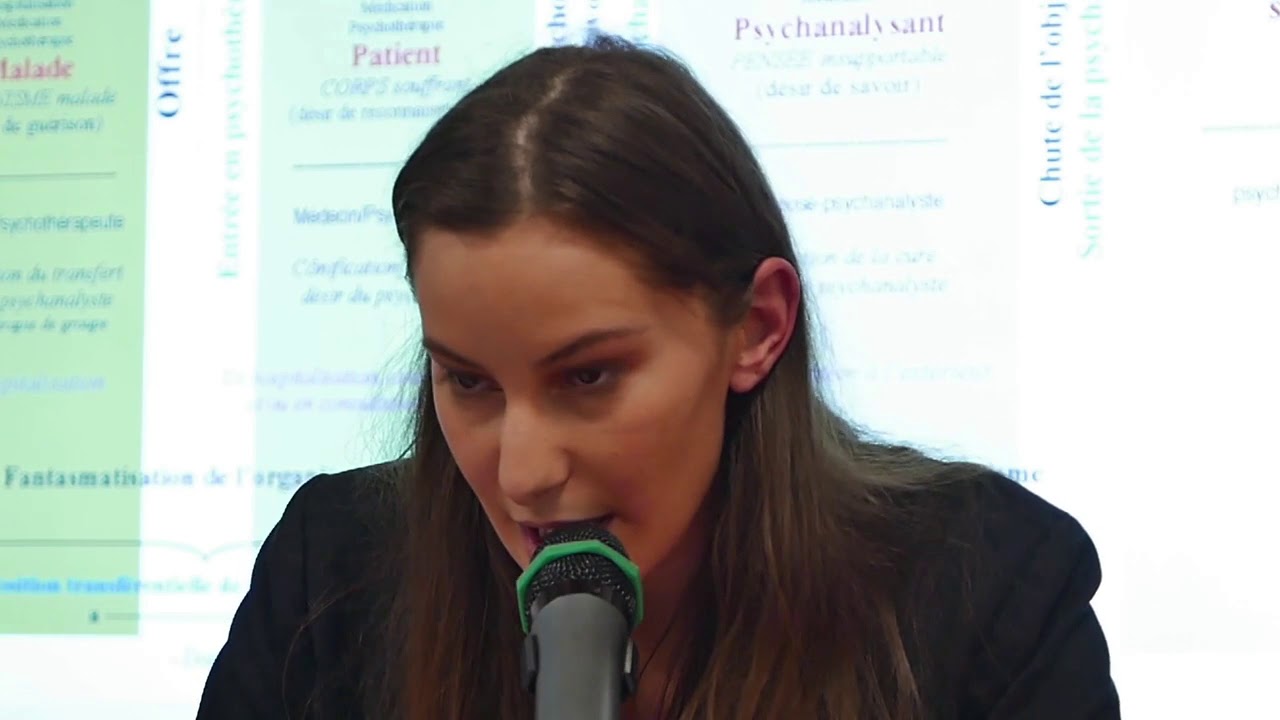 Jeanne CHAYET - Conclusion du colloque sur la souffrance au travail ...