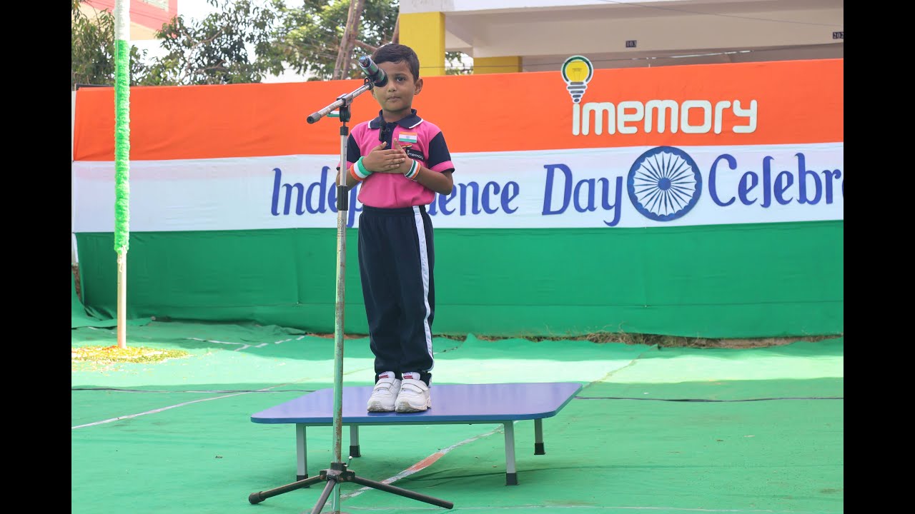 Speech by Kindergarten || IMEMORY SCHOOL || NELLORE - YouTube