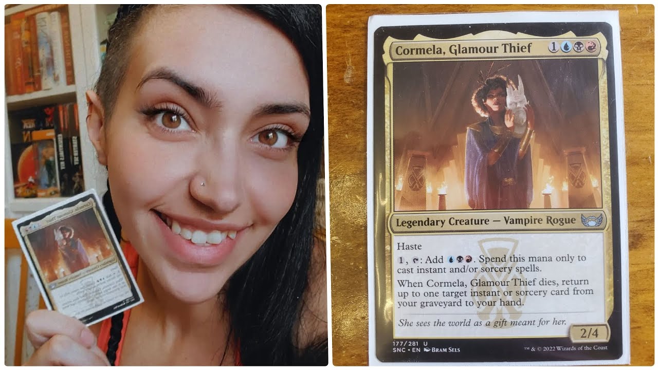 CORMELIA, GLAMOUR THIEF COMMANDER MTG DECK - YouTube
