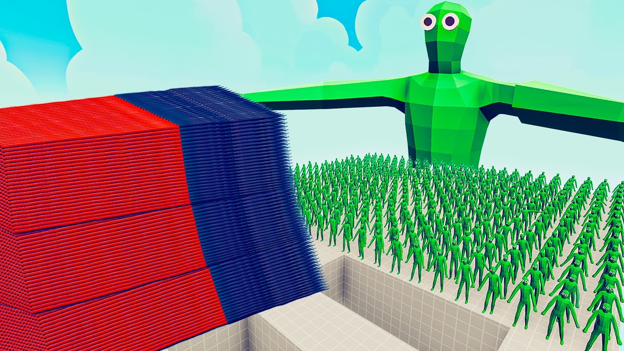 200x ZOMBIES vs 3x EVERY GOD - Totally Accurate Battle Simulator TABS ...