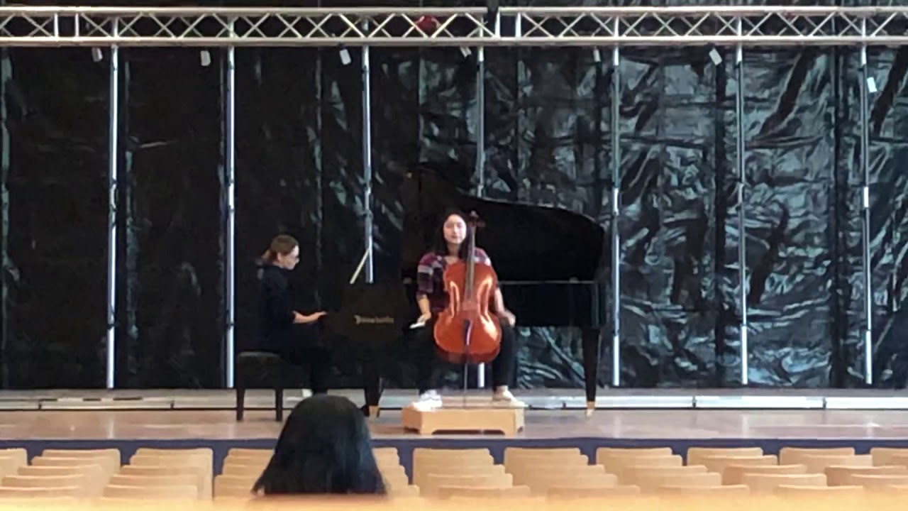이유민 첼로 Yumin Lee Cello Haydn D Rehearsal - YouTube