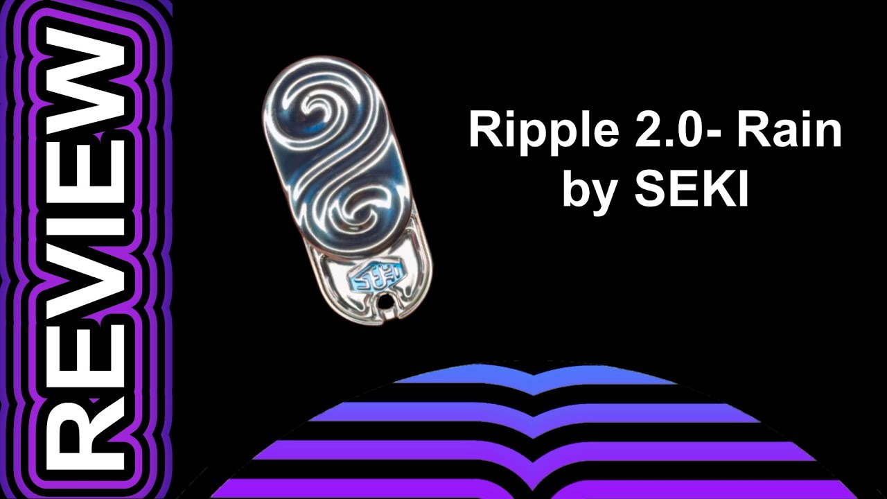 Reviewing the Ripple 2.0- Rain Fidget Slider by SEKI - YouTube
