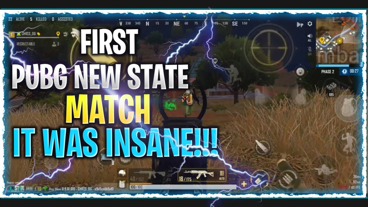 This Game Is Really Under Rated INSANE Pubg New State Match on this-game-is-really-under-rated-insane-pubg-new-state-match-on