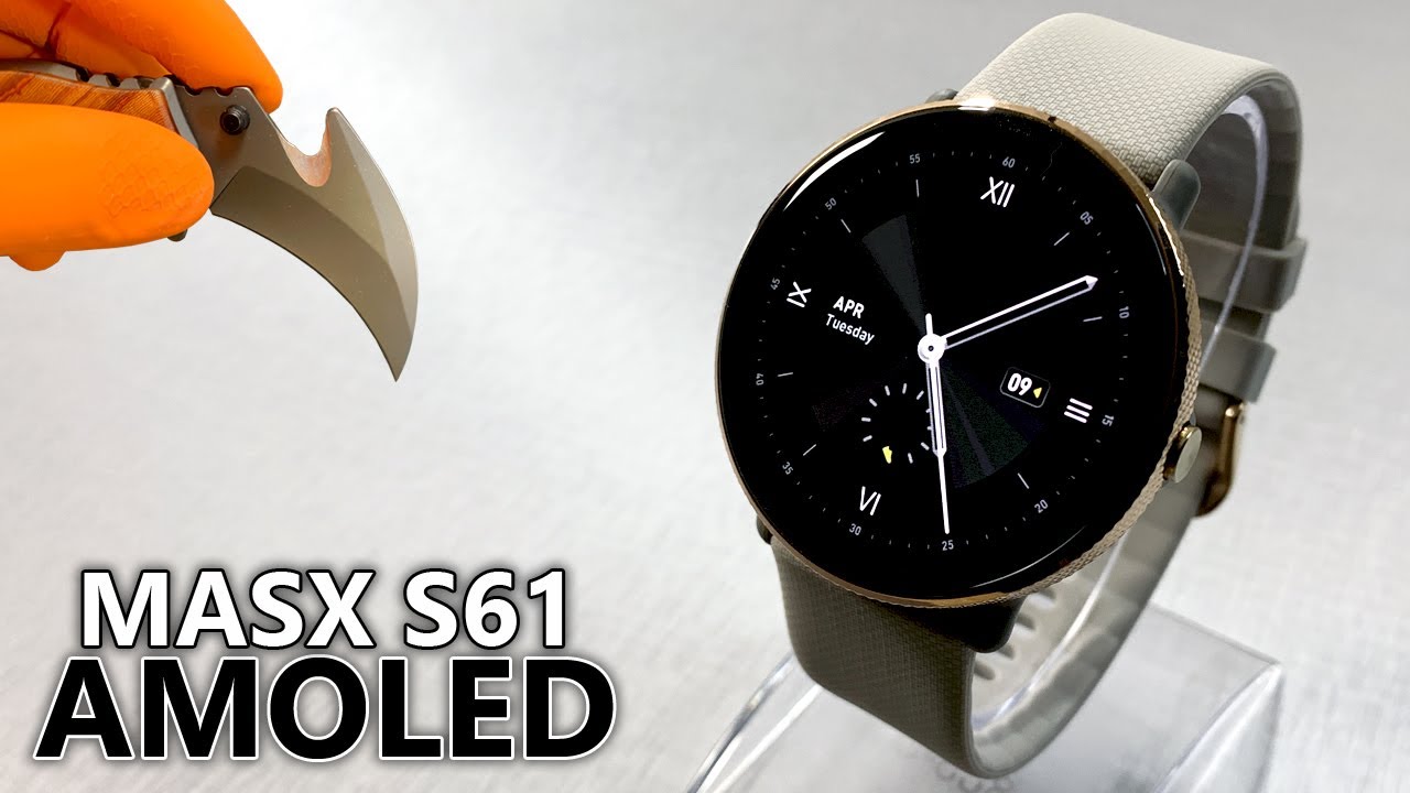 SPORT SmartWatch Military MASX S61 AMOLED 2024 (IP68 Waterproof ...