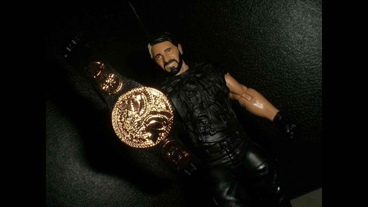 WWE ELITE Seth Rollins THE SHIELD Toy Review - YouTube