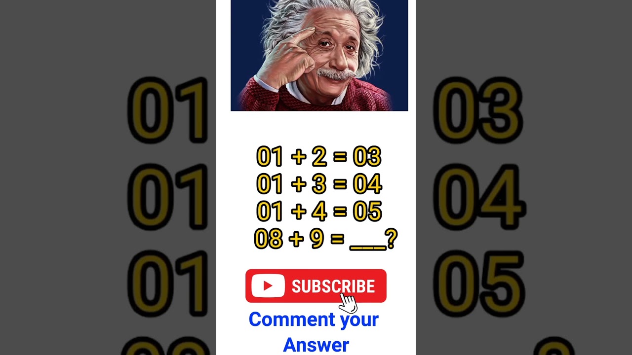 Best Math iq level question I quiz | Math question I #gk #quiz #viral # ...