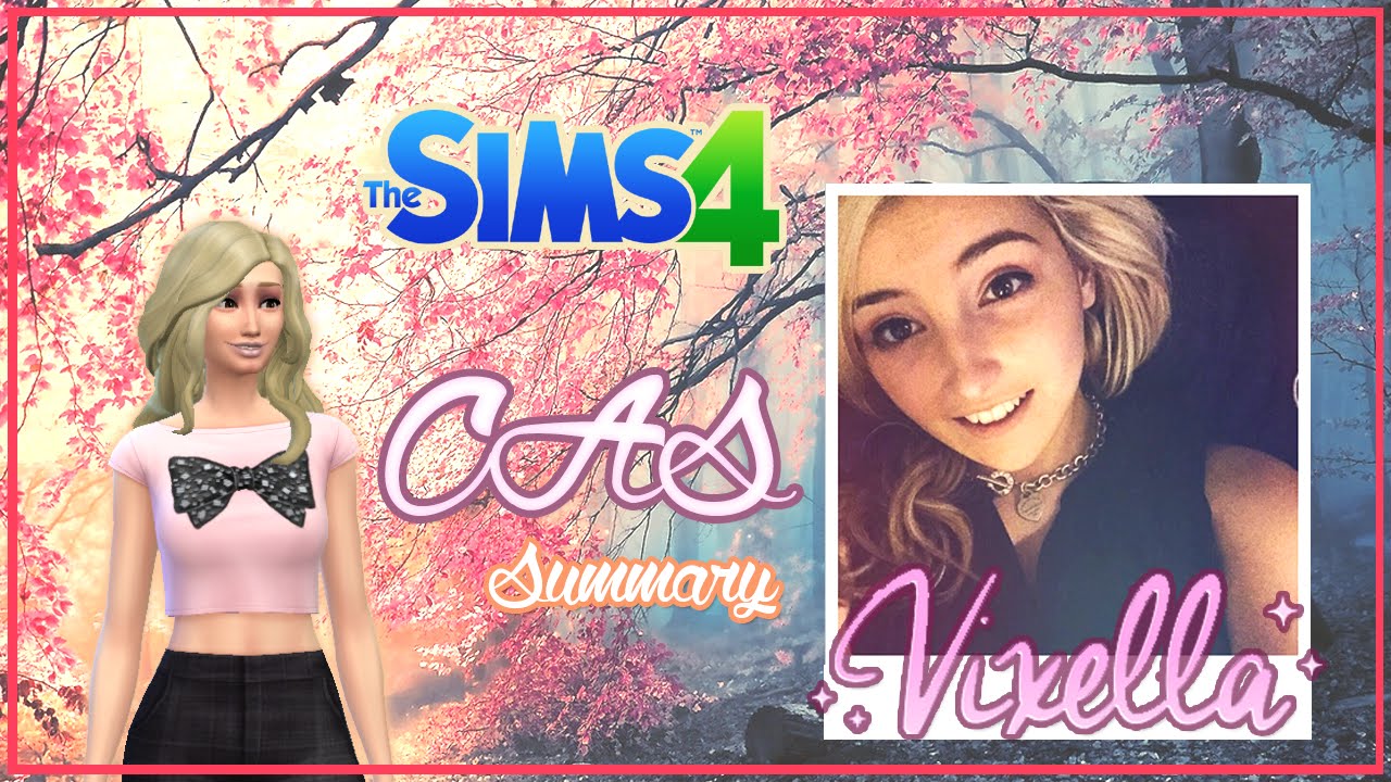 The Sims 4 | Simmer CAS | Vixella - YouTube