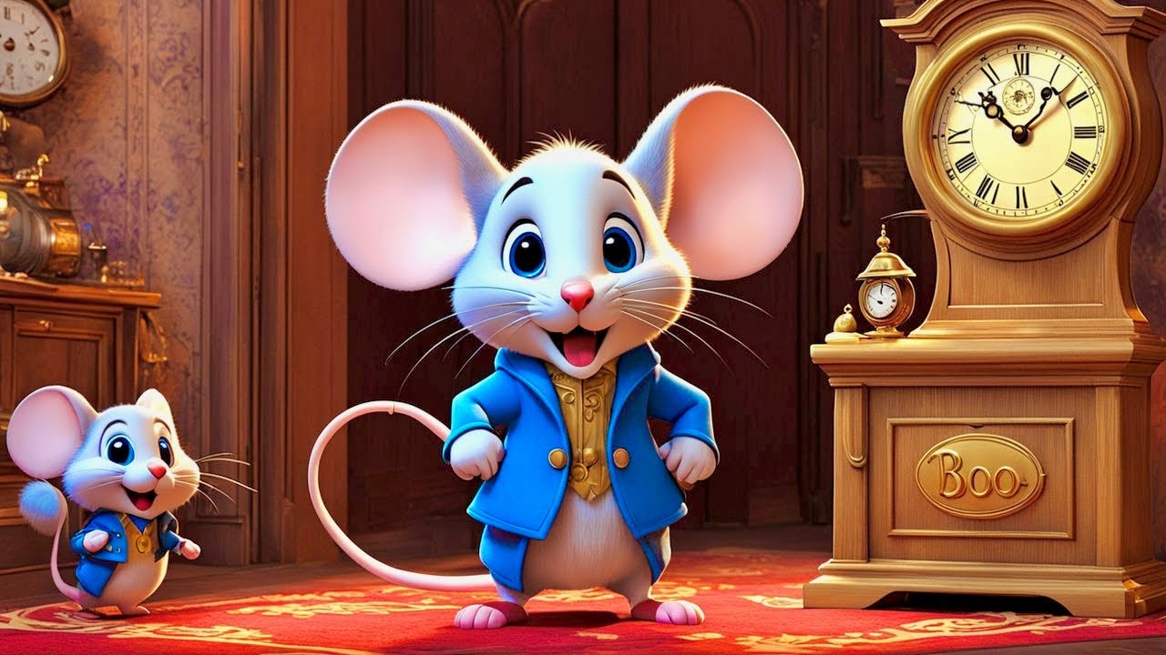 Hickory Dickory Dock Song | Classic Nursery Rhyme & Lyrics for Kids ...