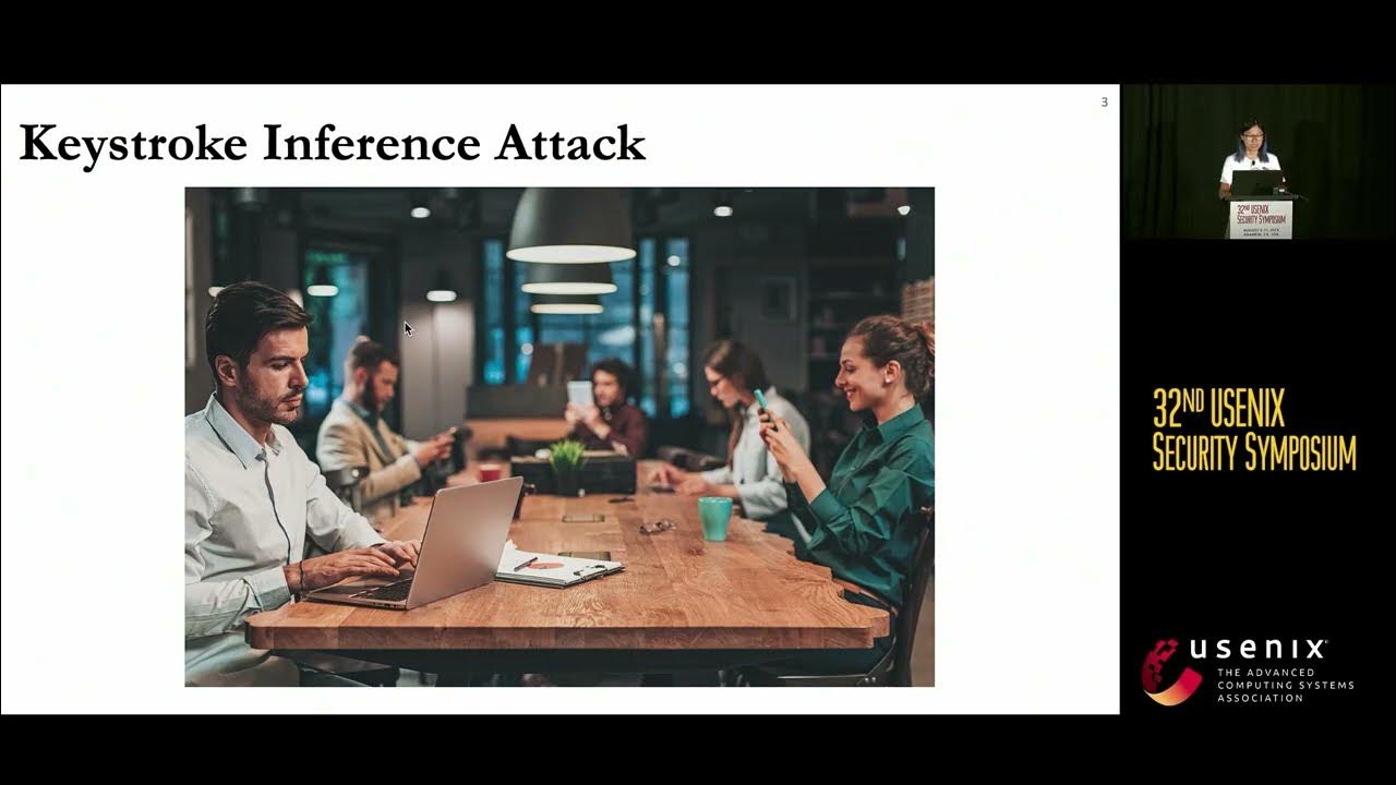 USENIX Security '23 - Towards a General Video-based Keystroke Inference Attack - YouTube