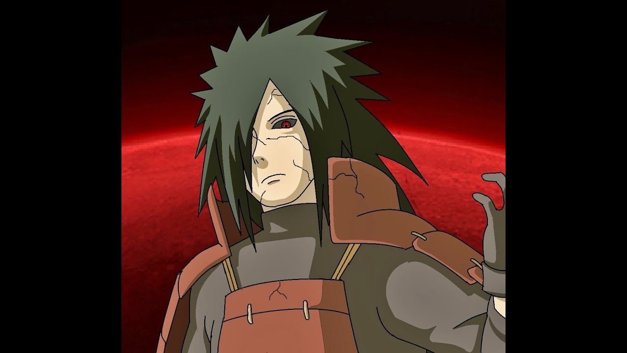 Desenhando Uchiha Madara - (Ms Paint) - YouTube