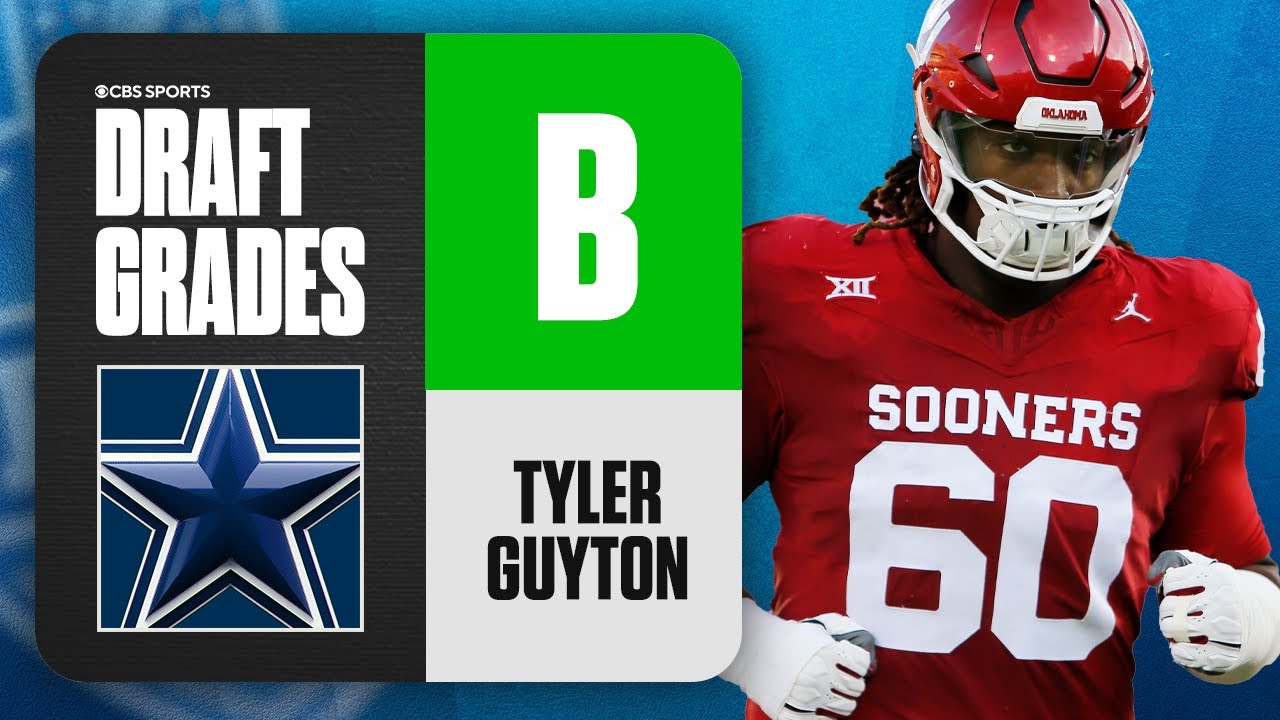 2024 NFL Draft Grades: Cowboys select Tyler Guyton No. 29 Overall | CBS ...