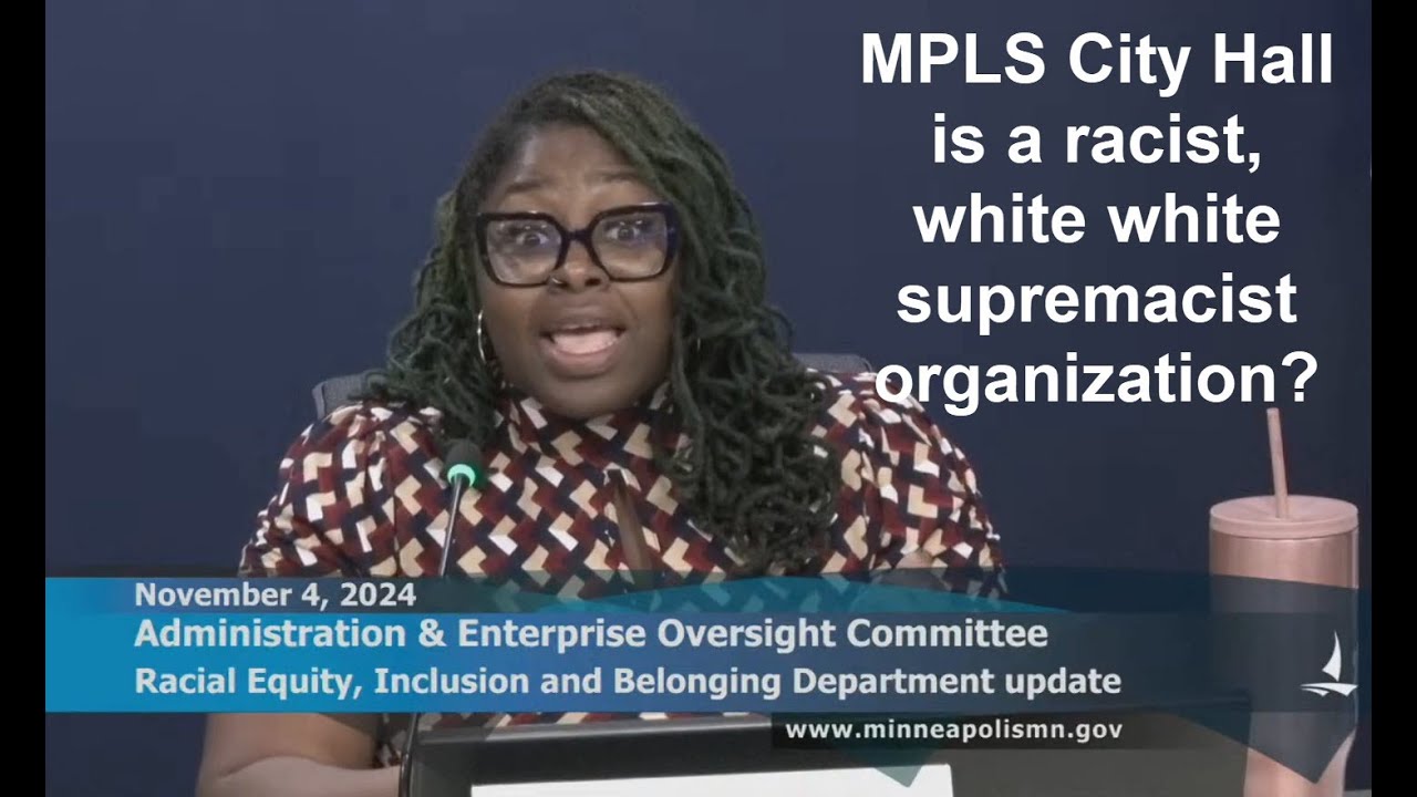 Wonsley: White Supremacy in Minneapolis City Government - YouTube