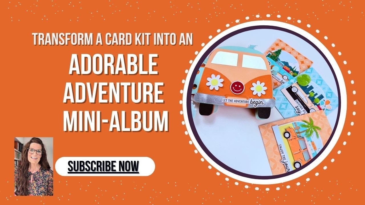 DIY VW Van Mini Album Tutorial | Transforming the Adventure Awaits Kit ...