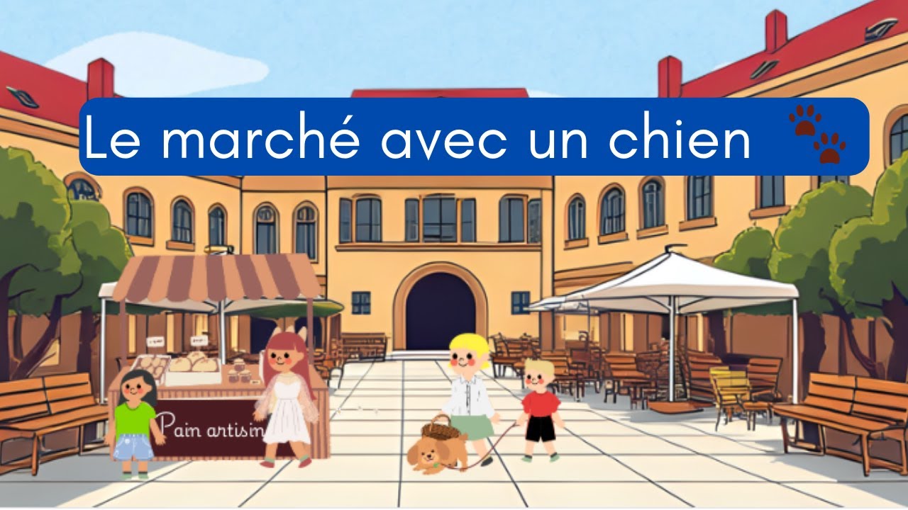 Candide Jardin Season 1 Épisode 21 Le marché avec un chien - YouTube