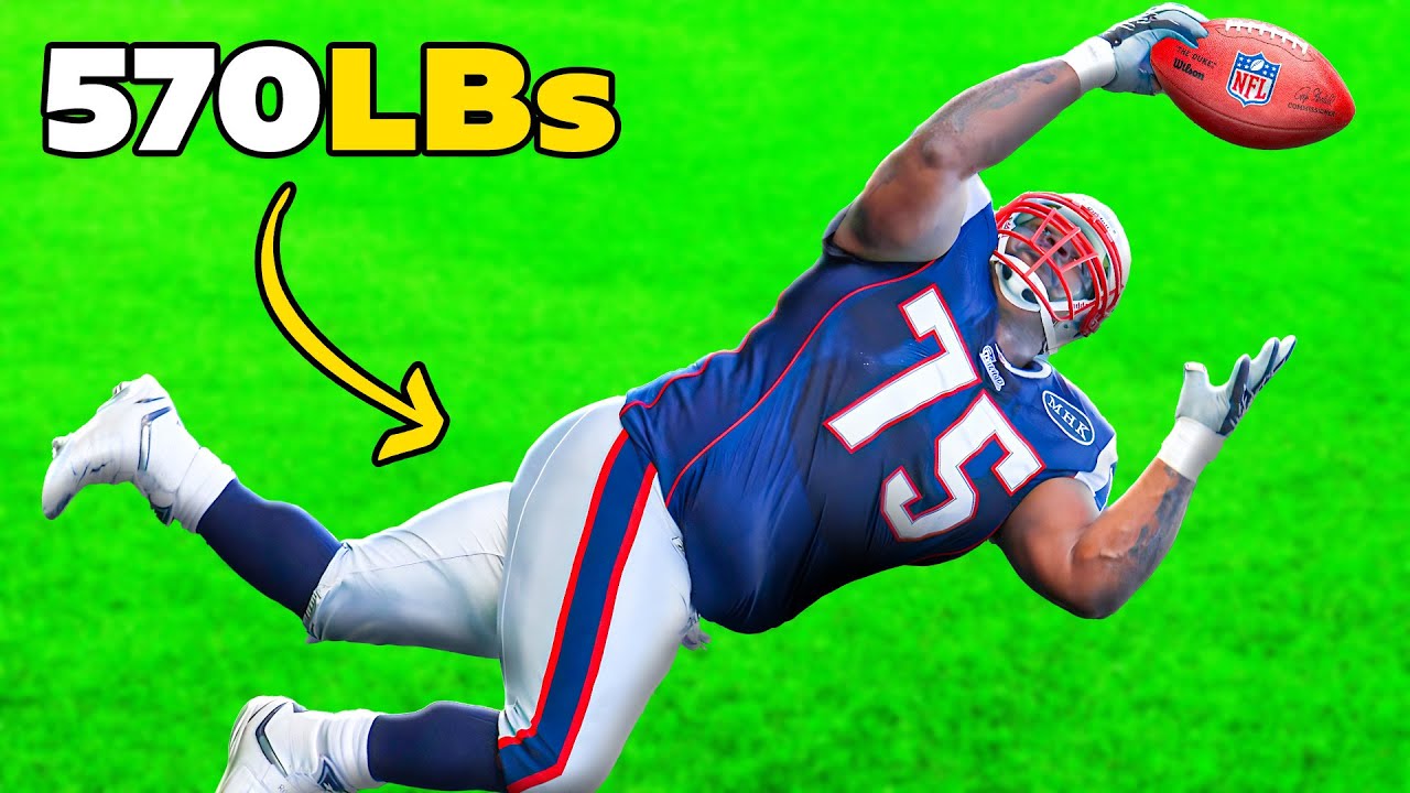 NFL GREATEST "BIG MAN" MOMENTS - YouTube