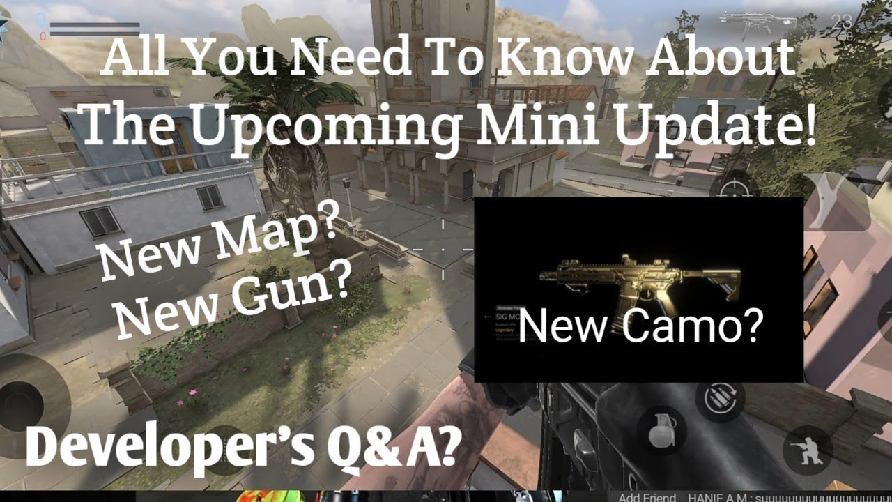 Combat Master: Mini Update Leaks! (new gun, new map, more) - YouTube