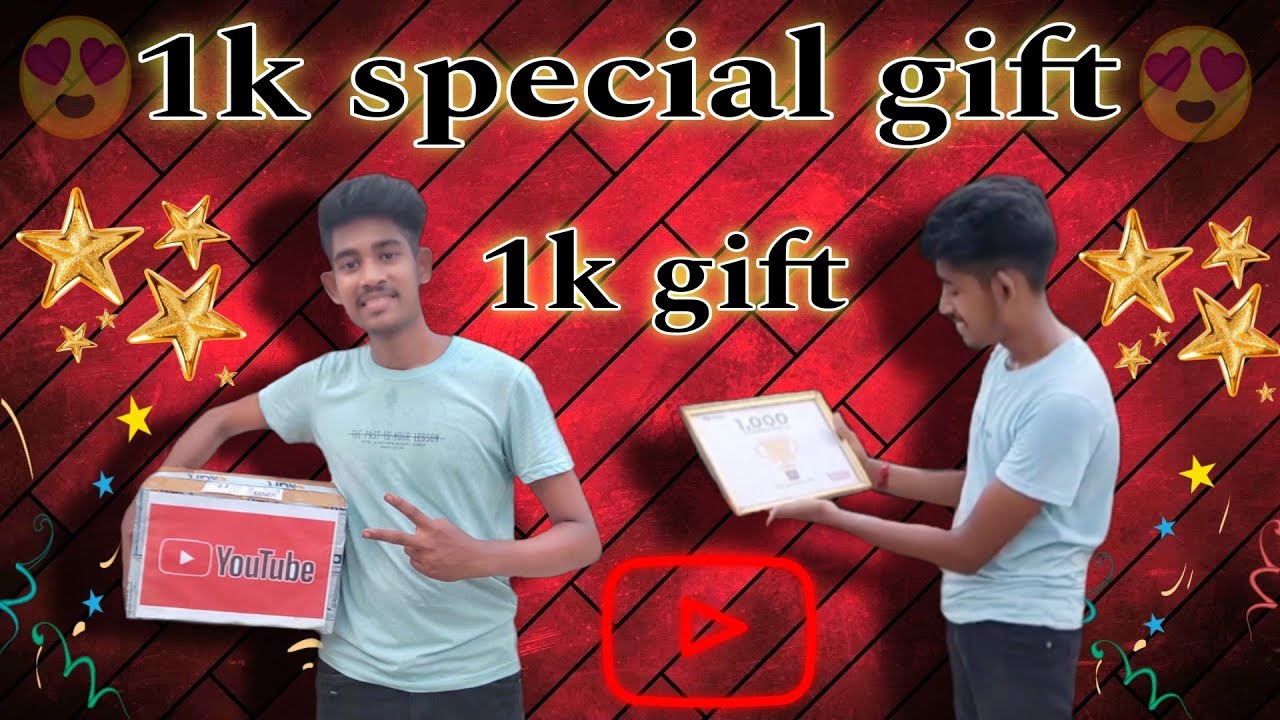 1K Subscribers special Gifts🔥😍|| ইউটিউব কি পাঠালো আমাকে 😱😱|| ছোট্ট একটা ...